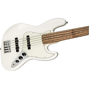 Fender Player 5-String Jazz Bass, Polar White, Pau Ferro Fingerboard