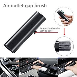 Soarzis Handheld Vacuum Cleaner Cordless, Portable Wet Dry Vacuum Dusbuster 8000pa Strong Suction, Rechargeable Mini Vacuum Cordless for Car Home Carpet Office Pet Hair Cleaning