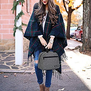 MAXTOP Lunch Bag Women,Insulated Thermal Lunch Box Bag for men With Front Pocket and Inner Mesh pocket, Cooler Tote Bag Gifts for Adults Women Men Work Nurse Picnic Beach Park