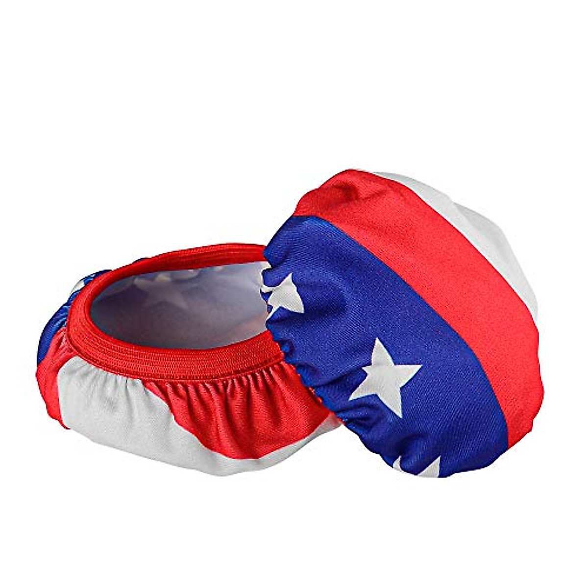 Geekria Flex Fabric Earphone Covers for Bose QuietComfort QC35II QC25 Headphones, Stretchable and Washable Earpads Protectors + Headband Cover/Headband Cushion/Headband Protector (American Flag)