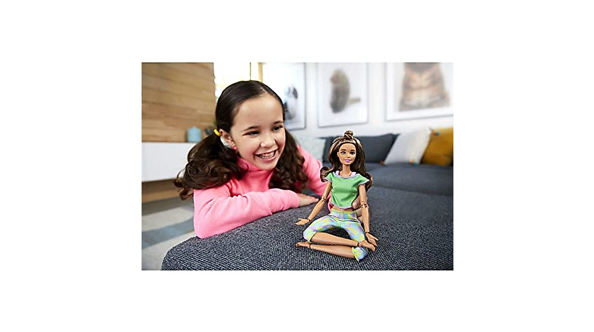 Flexible Barbie Made to Move Doll for Kids 3-7