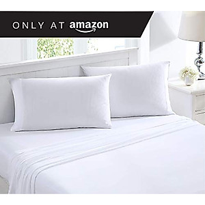 Laura Ashley Home | Tencel Collection | Bed Sheet Set - Silky Soft, Moisture-Wicking & Breathable Bedding, King, Augusta White