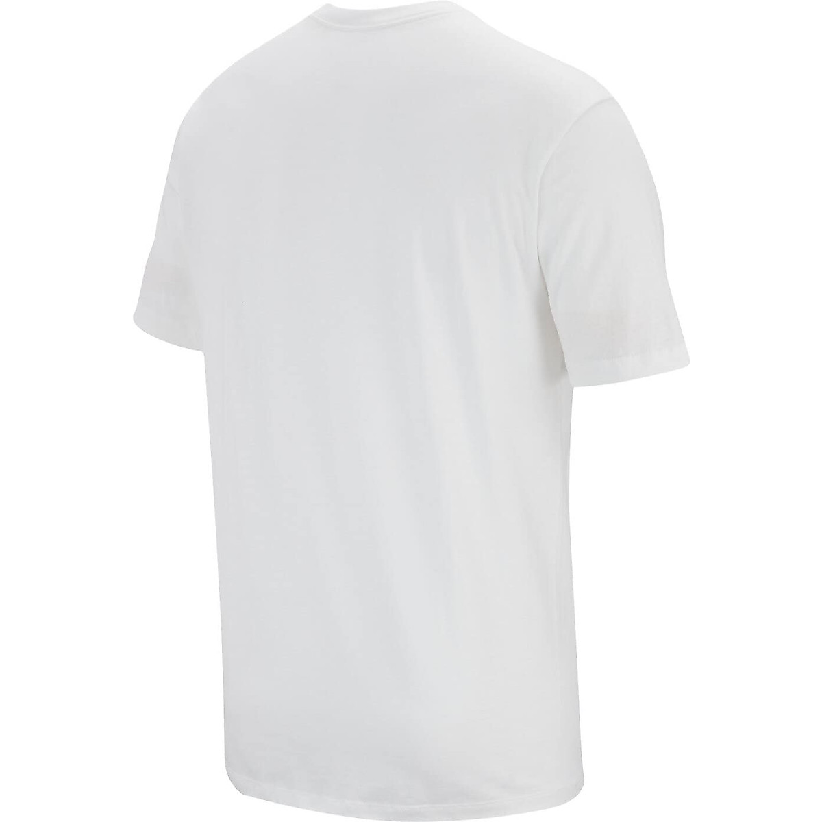 Men's Nike Sportswear Club T-Shirt, Nike Shirt for Men with Classic Fit, White/Black, L