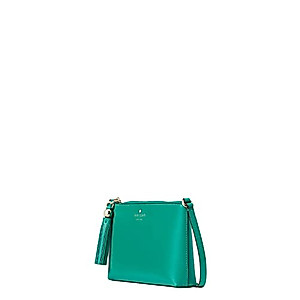 Kate Spade Ivy Street Leather Crossbody (Wintergreen)