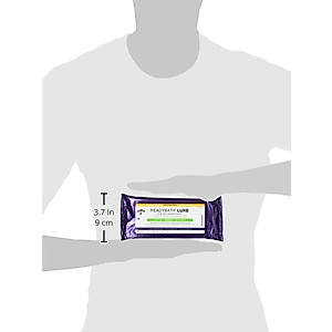 Medline ReadyBath LUXE Antibacterial Body Cleansing Cloth Wipes, Scented, Extra Thick Wipes (8 Count Pack, 24 Packs)