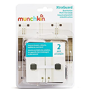 Munchkin® Xtraguard Dual Action Multi Use Latches, 2 Count