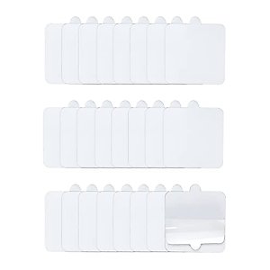 24 PCS Flea Trap Refills Square Glue Boards Compatible with Terro T230 T231 Indoor Flea Trap, 6" Replacement Sticky Pads Fits Square Flea Bed Bug Traps for Inside Your Home
