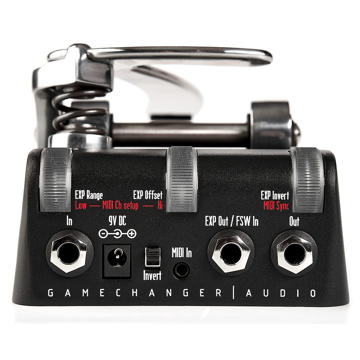 Gamechanger Audio Bigsby Pedal Spring-loaded Polyphonic Pitch Shifter Effect Pedal with Fixed Center Position for Electric Guitar and Other Melodic Instruments