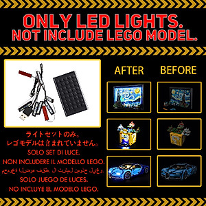 ASTEM Led Kits for Model 71736, Led Only for71736 (Light Only,Not Include The Building Set).