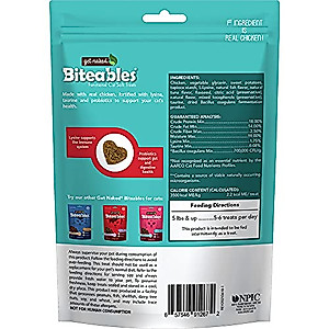 Get Naked Biteables Natural Soft Treats for Cats, Essential Health, Land & Sea Recipe, 3 oz, 1 Pouch