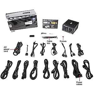 Seasonic Prime Ultra Platinum 1300W (80+Platinum, ATX 12V) Power Supply for Computer/Gaming PC's, 6X PCIe, Cable Management