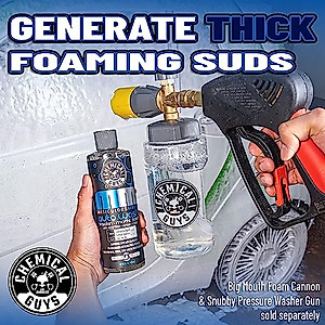 Chemical Guys CWS_995_16 Meticulous Matte Car Wash Soap (For Foam Cannons, Foam Guns or Bucket Washes) Safe for Satin & Matte Finish Paint, 16 fl oz, Fruity Bubble Gum Scent