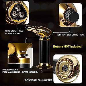 Bochino Cocktail Smoker Kit, Old Fashioned Drink Smoker Kit, 6 Different Flavors Wood Chips for Whiskey, Bourbon,Wine, Drink, Whiskey Smoker Infuser Kit. Gift for Men, Husband, Dad