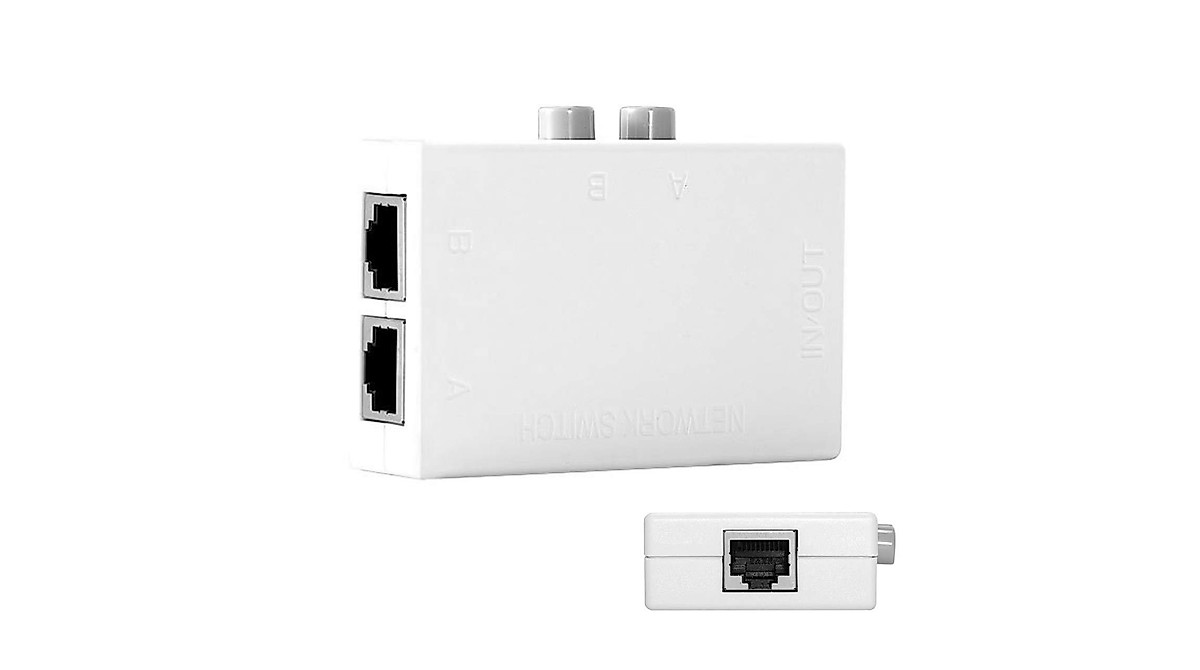 JSER 2 in 1 RJ45 Network Switch Selector
