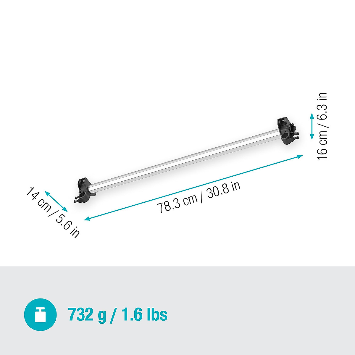Gardena 03509-20 Tool Rack Plus, Multicolor
