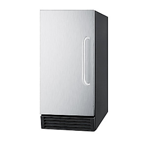 Summit BIM44G General and Commercial Purpose Icemaker, Stainless Steel