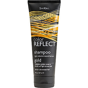 Shikai Color Reflect Gold Shampoo, 8-Ounce Tubes (Pack of 3)