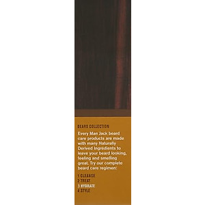 Every Man Jack Sandalwood Scent Hydrating Beard Oil, Paraben Free, Natural, 1.0 Fluid Ounce (Pack of 1)