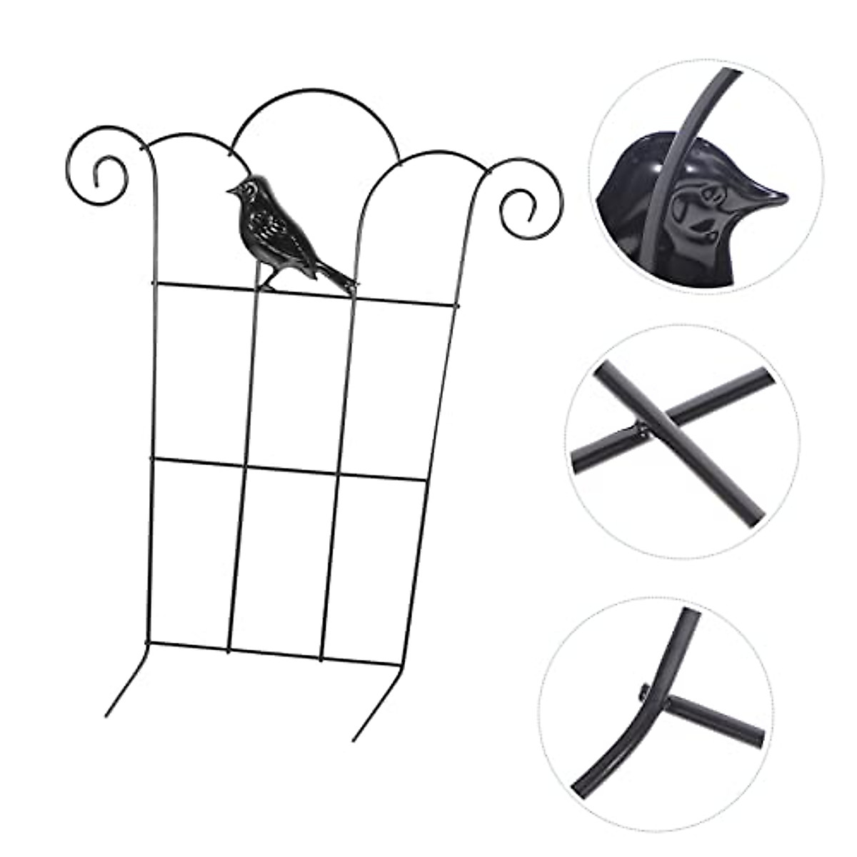 English Cucumbers 5pcs Plant Climbing Frame Orchid Plant Rose Plant Outdoor Fencing Indoor Trellis English Cucumbers Iron Green Plant Support Garden Fencing Plant Stake Support