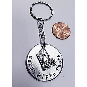 Kappa Alpha Theta kite Mascot Charm Keychain