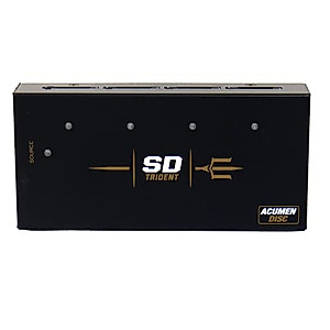 Acumen Disc SD Trident - 1 to 4 Secure Digital/TF/MicroSD Compact Duplicator Autostart Cloner Copier (35MB per Second)
