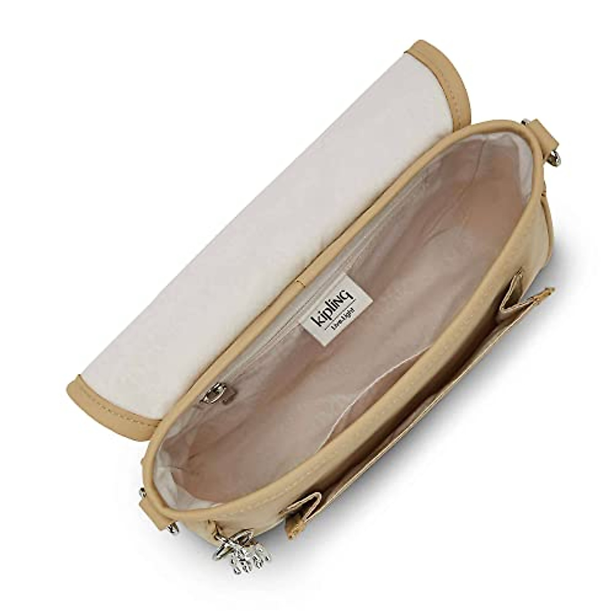 Kipling Inaki Crossbody Bag Natural Beige