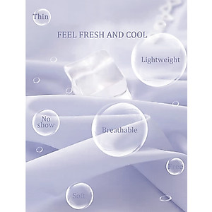 FINETOO Women's High Waisted Seamless Underwear Full Coverage Brief Ladies No Show Panties Sexy Lingerie Regular&Plus Size(L)