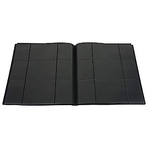 Vault X Binder - 12 Pocket Trading Card Album Folder - 480 Side Loading Pocket Binder for TCG (Black)