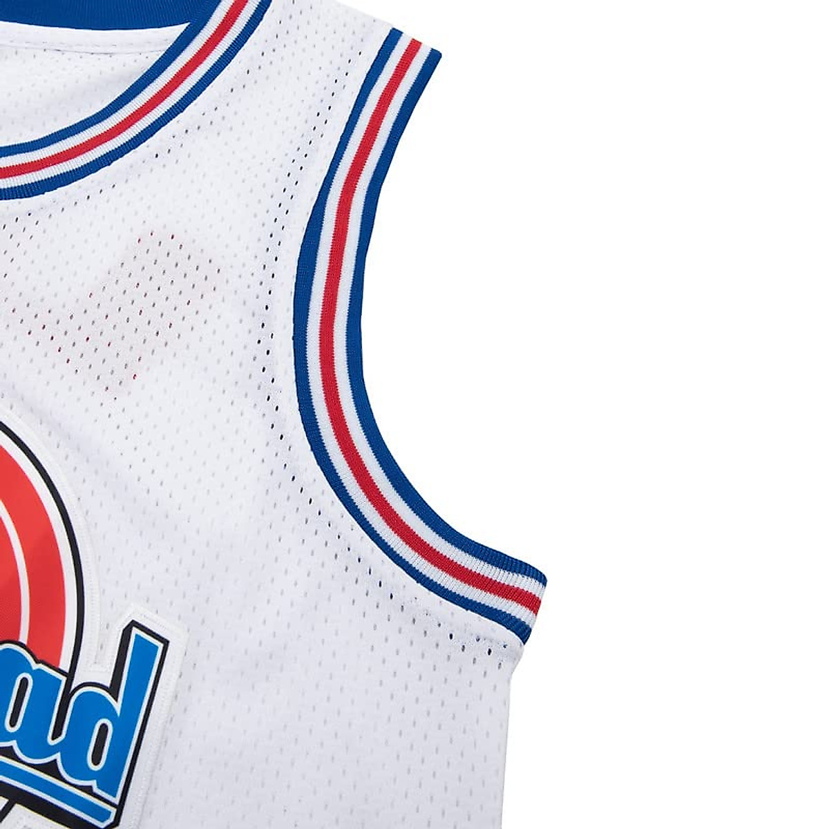 CNALLAR Youth Basketball Jersey Bugs #1 Space Movie Jersey Boys Sport Shirts (White, Youth Medium)