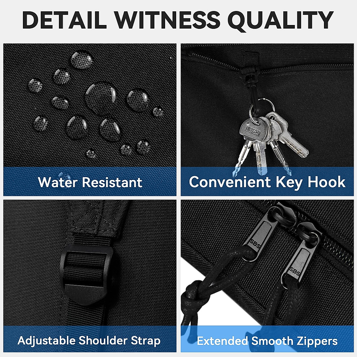 Backpack for School,ChaseChic Lightweight Water Resistant Daypack Bookbag Men Women/College/High School Teen Boys Girls Black