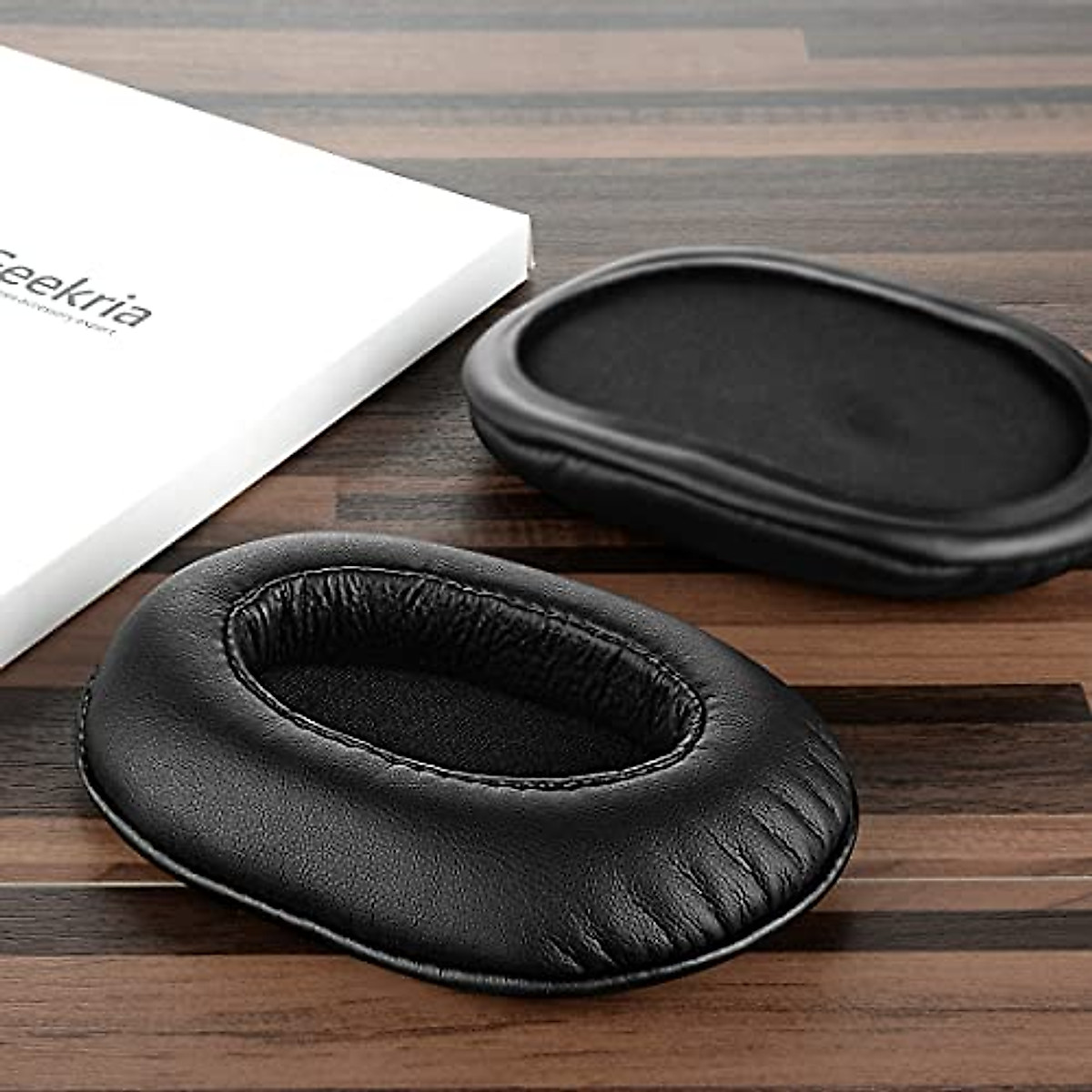 Geekria QuickFit Replacement Ear Pads for Sony MDR-Z1000 ZX1000 Headphones Earpads, Headset Ear Cushion Repair Parts (Black)