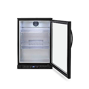 New Procool Refrigeration Single Door Back Bar Cooler with Blue LED; 24" Wide, Counter Height Refrigerator