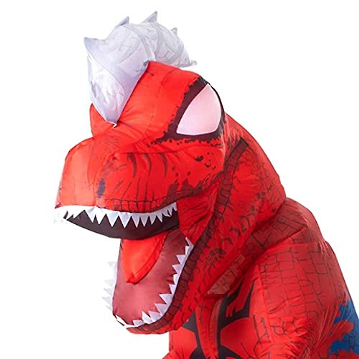 Marvel Spider-Rex Inflatable -Costume - Inflatable -Adult-Costume of Spider-Rex Dinosaur with Gloves