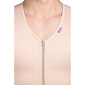 LIPOELASTIC® MTm Comfort - Compression Vest with Front Zipper Fastening (L, BLACK)