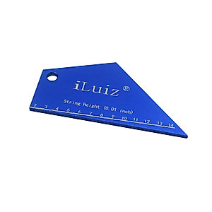 Fret Rocker AND String Height Gauge Professional Forever-direct Guitar Set Up Tool for Electric Bass and Acoustic Guitar Leveling Luthier Tool - iLuiz