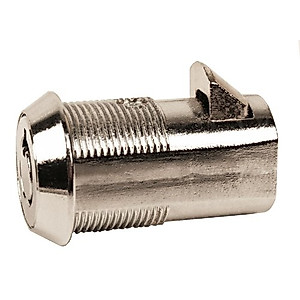 FJM Security 2537B-KA Keyed Alike Slam Lock with Chrome Finish, Keyed Alike