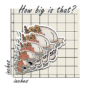 Miraki Kinda Emotionless Sticker, Bookish Stickers, Kindle Stickers, Water Assitant Die-Cut Vinyl Stickers Decals for Laptop Phone Kindle Journal Water Bottles, Stickers