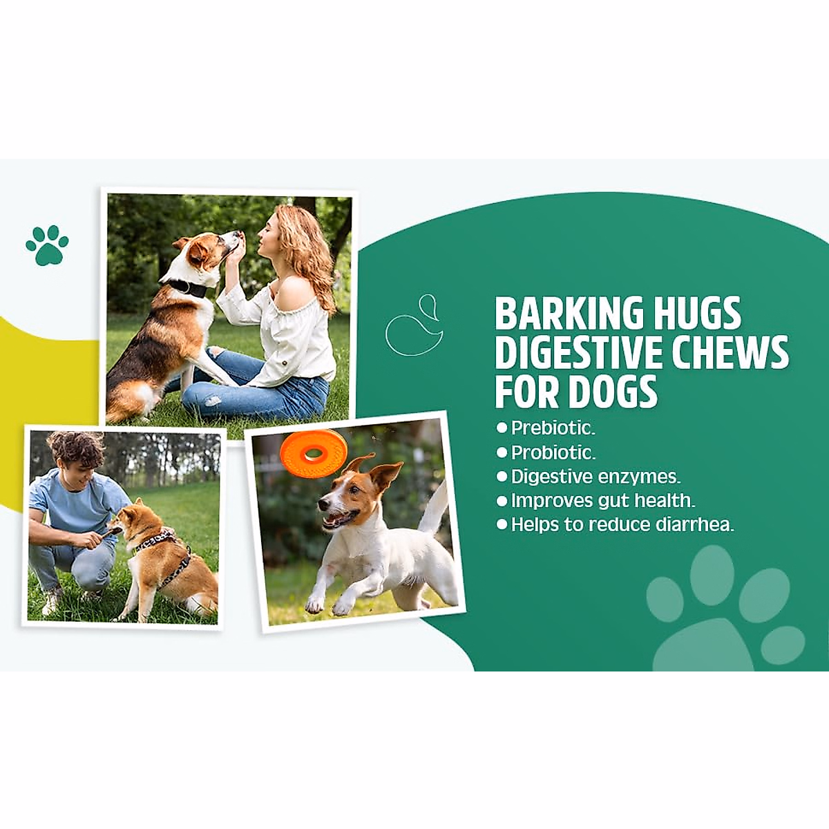 Barking Hugs Digestive Chews and Skin & Coat Chews