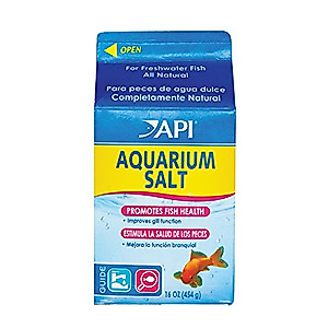 API AQUARIUM SALT Freshwater Aquarium Salt 16-Ounce Box