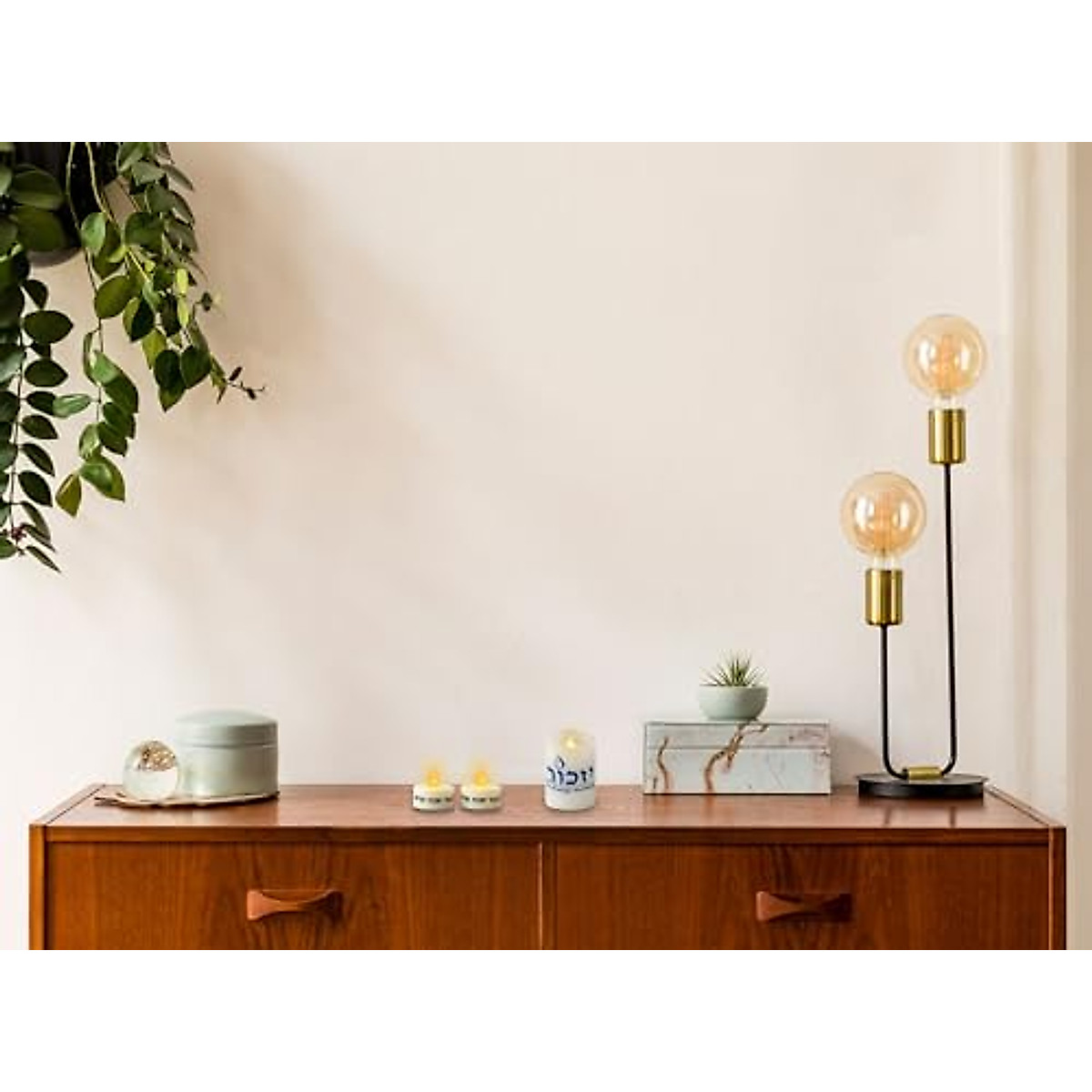 RITE LITE LED FLAMELESS YIZKOR Memorial Candle, 1 EA