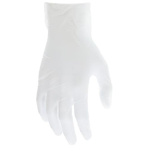 MCR Safety 5015M SensaGuard Vinyl Disposable Industrial Food Service Grade Powderfree Gloves, Medium, 1-Pair