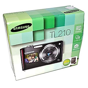 Samsung TL210 DualView 12.4 MP Digital Camera with 5X Optical Zoom (Red)