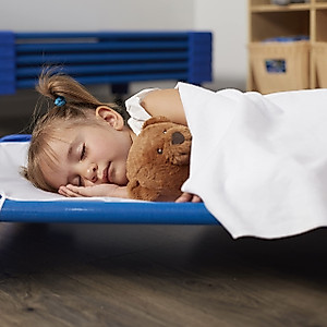 ECR4Kids Blanket, Rest Time Accessories, White, 12-Pack