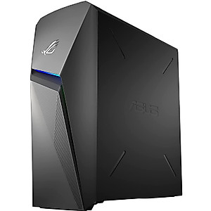 ASUS ROG Strix GL10 Gaming Desktop Computer, AMD Hexa-Core Ryzen 5 3600X 3.8GHz Processor, 32GB RAM 1TB SSD, NVIDIA GeForce GTX 1660 Ti 6GB, DisplayPort Bluetooth DTS Audio, Windows 10 Home, Black