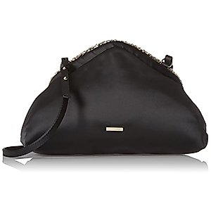 Vince Camuto Womens Issey Clutch, Black, One Size US