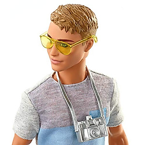 Barbie Mattel Skipper Hora De La Siesta, Regalo para Niñas Y Niños 3 9 Años + Vamos De Viaje, Muñeco Ken Con Accesorios Color/Modelo Surtido