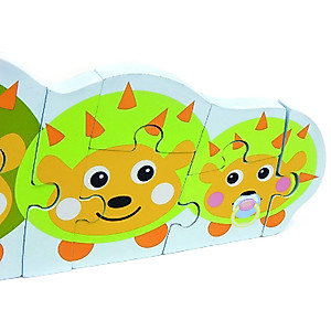 Wooden Puzzle | OOPS® | Two Puzzles in One, Hedgehog