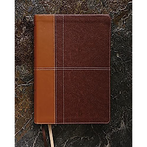 NIV, Life Application Study Bible, Third Edition, Leathersoft, Brown, Red Letter, Thumb Indexed