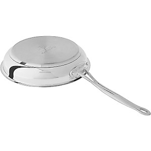 Cuisinart Chef's Classic Stainless Nonstick 2-Piece 9-Inch and 11-Inch Skillet Set - Black And Silver