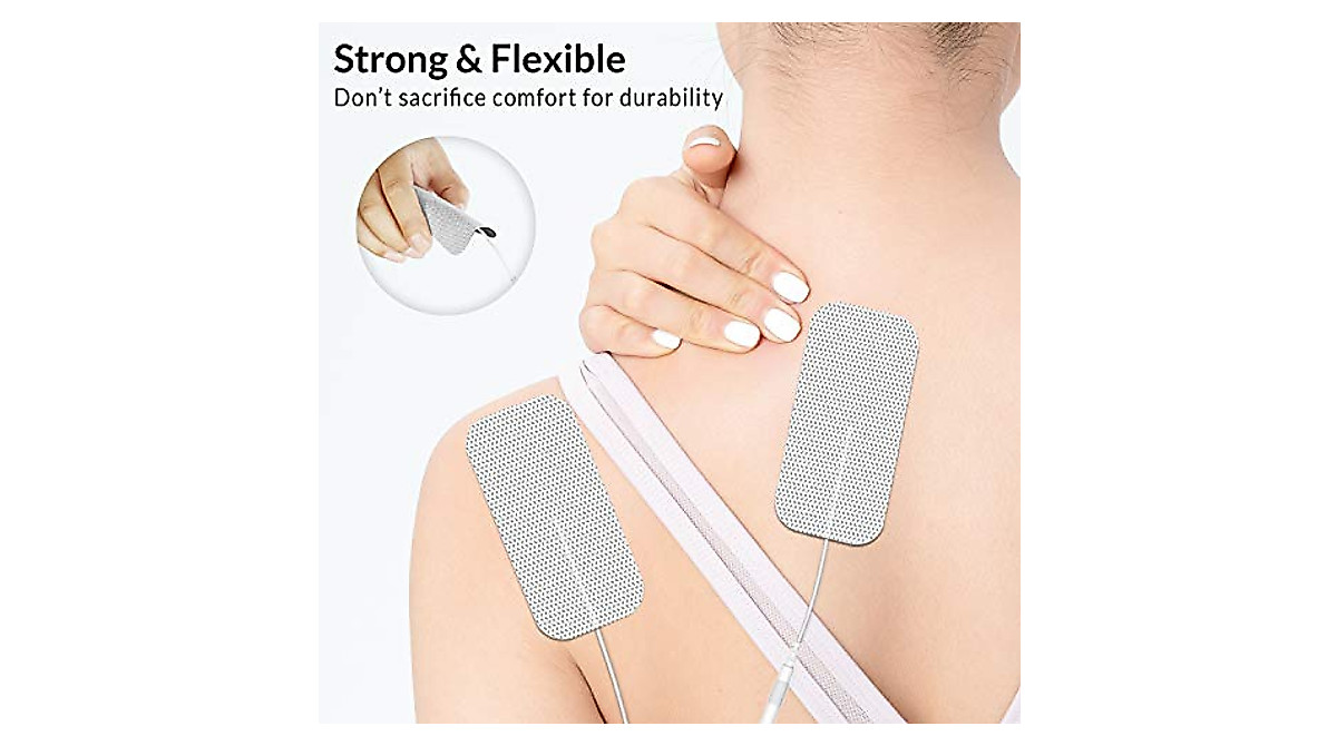 DONECO TENS Unit Pads 18 Pcs Replacement Pads Electrode Patches for ...